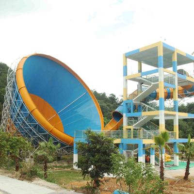 Китай Гигантские водные горки стеклоткани аквапарк гальванизировали поддерживать стали углерода продается
