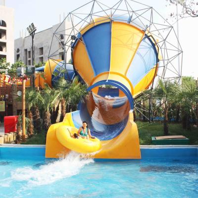 China Comercial Indoor Water Play Small Slide / Water Park Ride 100m3 / Hr Water Supply for sale