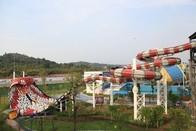 Chine Glissières d'eau adultes de fibre de verre de parc d'attractions avec le cadre d'acier au carbone galvanisé à vendre