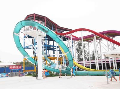 중국 물 반복 성인, 유원지를 위한 조정 유형 활주를 위한 거대한 섬유유리 물 미끄럼 판매용