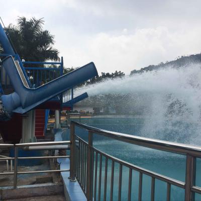 중국 12.5m 고도 대포알 섬유유리 물 미끄럼 180 라이더/H 수용량, 25m*7m 건평 판매용