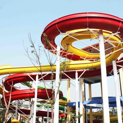 중국 긴 뗏목 나선 304의 스테인리스 나사, 3명의 사람/시간을 가진 플라스틱 물 미끄럼 판매용