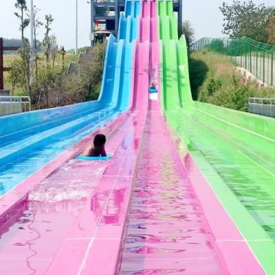 Китай Водные горки мульти- радуги майн изготовленные на заказ для материала стеклоткани парка Аква продается
