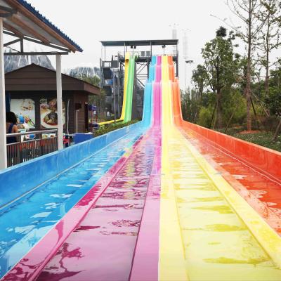 Китай Холодные огромные скольжения воды радуги потехи с изготовленными на заказ майнами длины 4 продается