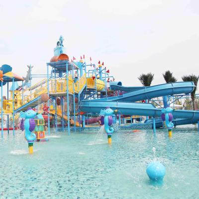 Cina Piattaforma del campo da giuoco dell'acqua della Camera dell'acqua di Gaint con l'acquascivolo per divertimento della famiglia in vendita