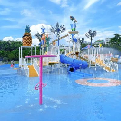 China Waterpark haalbaarheidsonderzoek water speeltuin voor kinderen water spel apparatuur voor water spatten for sale