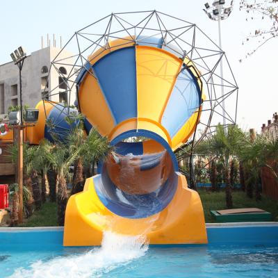 Innen-/Handelsfiberglas-Wasserrutsche-Park im Freien der mittleren Tornado-Wasser-Fahrt