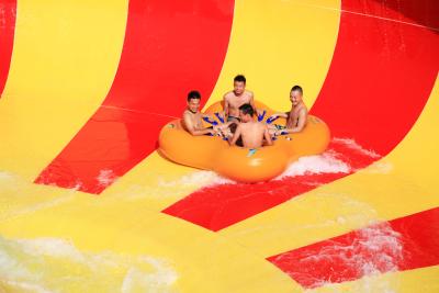 중국 16m 플랫폼 재미 물 공원 섬유유리 물 미끄럼 거대한 공간 물 미끄럼 판매용