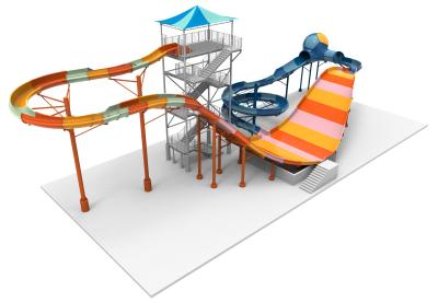 Китай Волшебная платформа 20м водных горок стеклоткани одеяла летания для проекта тематического парка продается