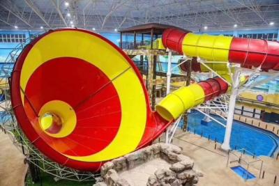 China Fiberglass Waterslide for Adult Water Sport Holiday Water Resort  / customized for sale