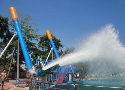 娯楽水公園のための 12.5m の高さのキャノン ボールのガラス繊維水スライド