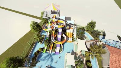 China Safe Customized Hotel Resort Aqua Water Park Conceptual Design For Amusement Park for sale