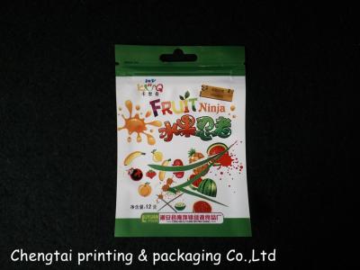 China Eco Food Grade Small Sealed Packaging Bags With Aircraft Hole for sale