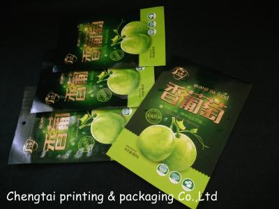 China Pantone Glossy Surface Dry Fruit Packaging Bags With Semi - Aluminum Material for sale