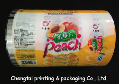 China Non - Leakage Rollstock Film / Transparent Juice Liquid Packaging Film Roll for sale