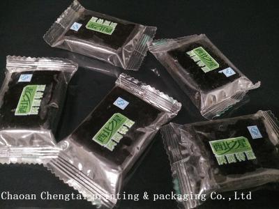 China Food Packaging Plastic Rollstock Film Transparent For Cookies / Cooked Meat for sale