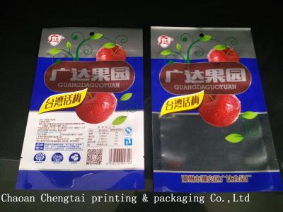 Cina L'imballaggio asciutto della frutta di progettazione differente insacca la chiara finestra per l'alimento 500g di svago in vendita