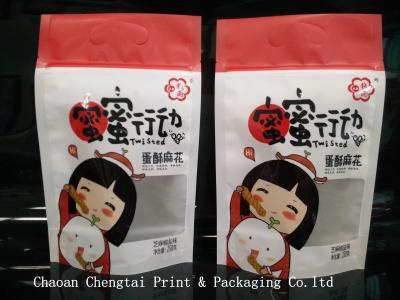 China Transparent Dried Fruit Packaging Bags / Stand Up Pouch Easy Carry for sale