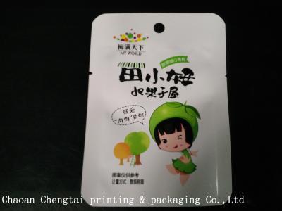 China Heat Sealable Food Packaging Plastic Bags Aluminum Lamination For Gummy Candy for sale