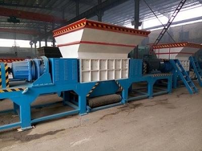 China 1000 Type Plastic Bucket/Bottle Double Shaft Shredder (Power 30kw*2) for sale