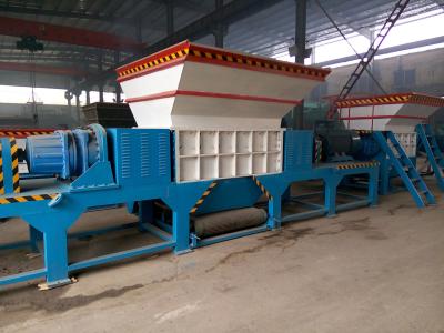 China Double Shaft Waste Plastic Recycling Tire Shredder For Sale for sale