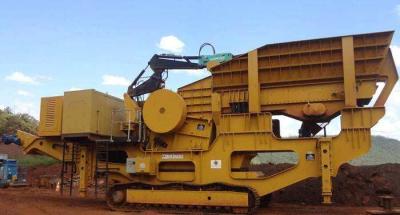 China Capacity 100 t/h Mobile Crushing &Screening Plant Jaw crusher for sale