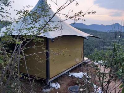 China Waterproof Tent House for Outdoor Activities 1.5mm Floor Thickness 4 Windows for sale