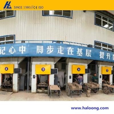 China manufacturer price 800 ton static type enery saving 60% power press machine especially for firebricks for sale