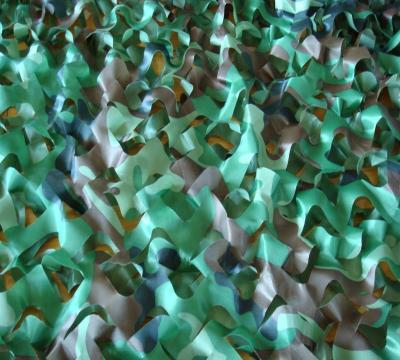 China O plutônio reveste a rede de Camo da selva da tela de 210D Terylene Oxford, rede da camuflagem com 24 seções Te à venda