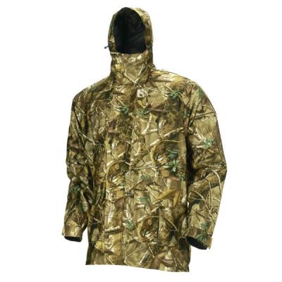 China Justierbare Stulpen und Haube, die Camo-Kleidung, Multifunktions-Camo-Jagd-Jacke mit abnehmbarer Haube jagt zu verkaufen