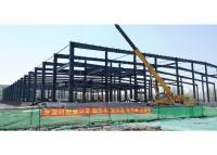China Light Prefabricated Steel Structure Construction Customized Length for sale
