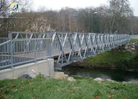 China Size Customized Steel Bailey Bridge Temporary  Variable Height for sale