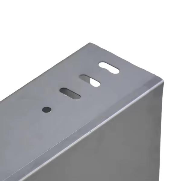 Quality Solid Bottom Support Type Cable Tray with Powder Coated Finish and Rectangular for sale