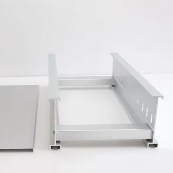 Quality 2-9m Length Rectangular Trough Cable Trays for Cable Support and Management for sale