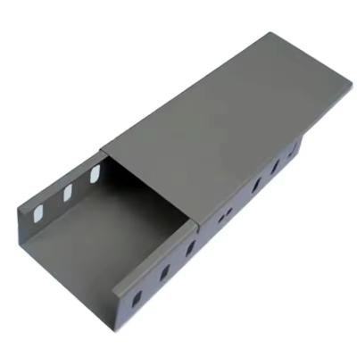 Quality Medium Duty Load Capacity Trough Cable Trays for Wall Mount Installation and for sale