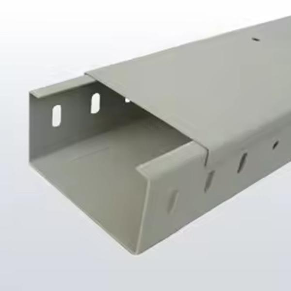 Quality 2-9m Length Rectangular Trough Cable Trays for Cable Support and Management for sale