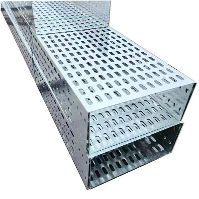 Quality Accessories Connectors Hot Dip Galvanized Wireway With 50mm-1000mm Width for sale