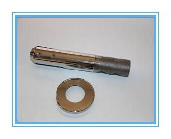 China Stainless steel 316 / 316L glass railing spigot round core drilled for swimming pool fence for sale