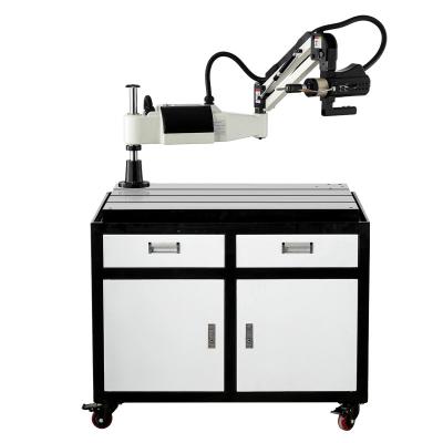 China M16 Electric Threading Machine With Long Flexible Arm for Tapping Threads with servo motor for sale