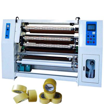 China Large Production Adhesive Tape Slitter Rewinder Machine for sale