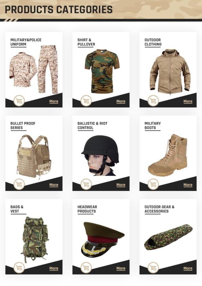 Best Seller High Quality Bulletproof Windproof Military Army Police Camouflage Plate Carrier