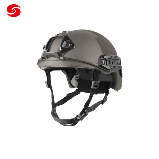 Attrezzatura militare del casco a prova di proiettile balistico veloce dell'esercito del casco di Iiia Aramid del livello del casco