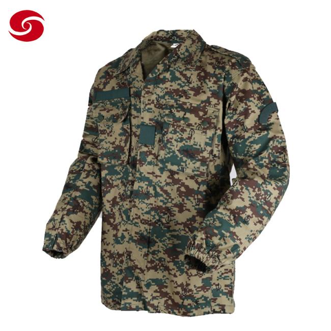 Uniforme militaire de Tdu de camouflage de Digital d'Ivoire de Cote pour l'armée