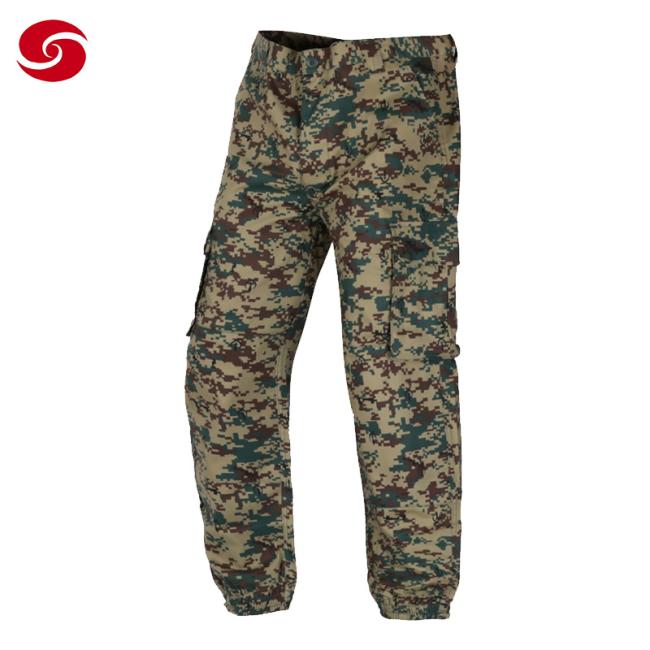 Uniforme militaire de Tdu de camouflage de Digital d'Ivoire de Cote pour l'armée