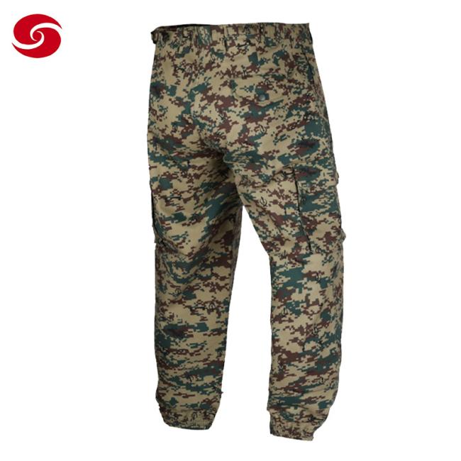 Uniforme militaire de Tdu de camouflage de Digital d'Ivoire de Cote pour l'armée