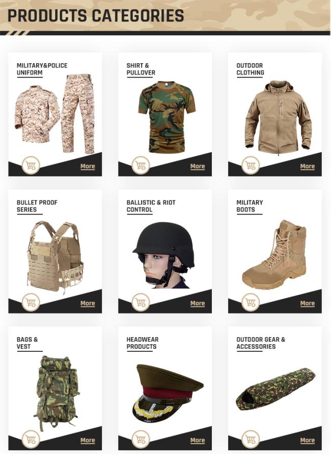 Paintball Hunting Army Style Desert British Tiger Stripe Camouflage Uniform