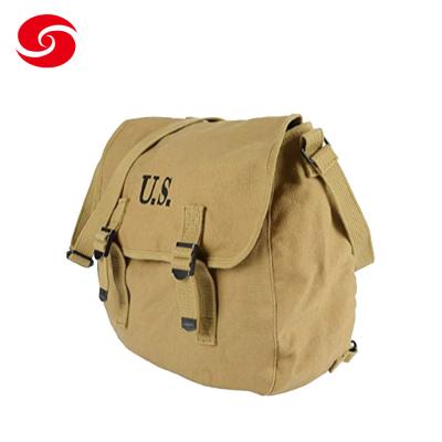 China Ww2 Us M1936 Musette Bag Army Field Pack Canvas Backpack with Shoulder Strap for sale