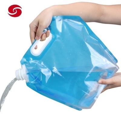 Cina L'ingranaggio all'aperto militare standard 5L della borsa di acqua dell'esercito mette in mostra il PE del PVC piegante in vendita