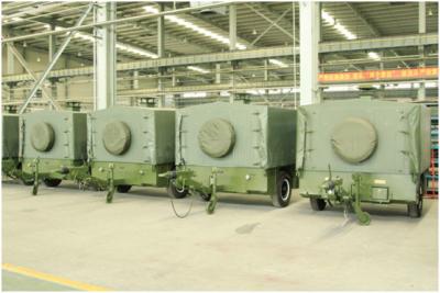 Cina Cucina mobile militare di angolo di partenza di 25 gradi in vendita