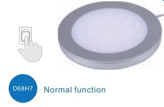 Китай круг 60lm/W приведенный под светами 12V 3W шкафа ультра тонкими продается